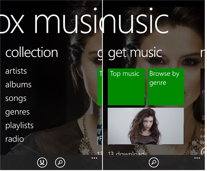Xbox Music also comes to Windows Phone with offline playback.
