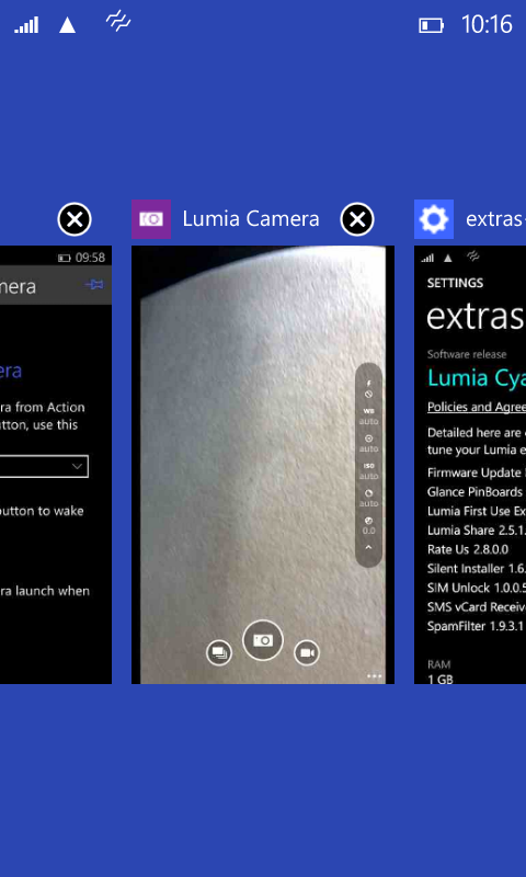 Windows 10 for Phones Build 10051 (10.0.12534.56) Gallery