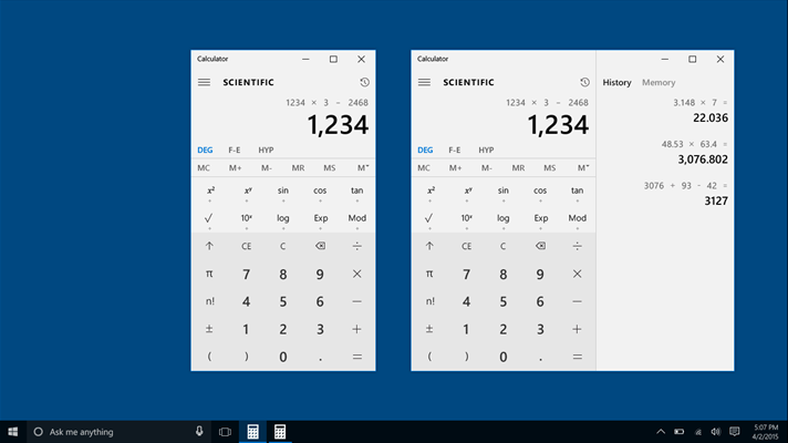 Windows Calculator app for Windows 10 mobile gets updated | Nokiapoweruser