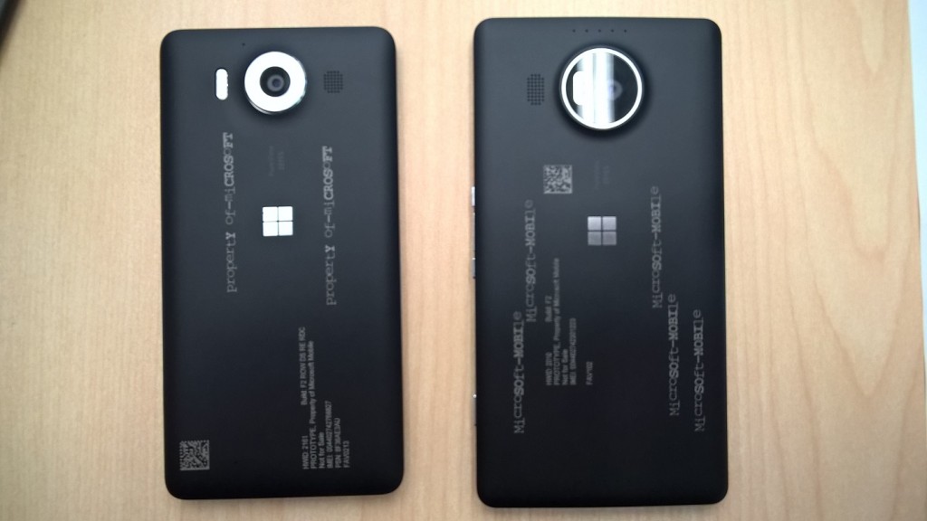 Lumia 950 & Lumia 950 XL prototypes' real-life images leak | Nokiapoweruser